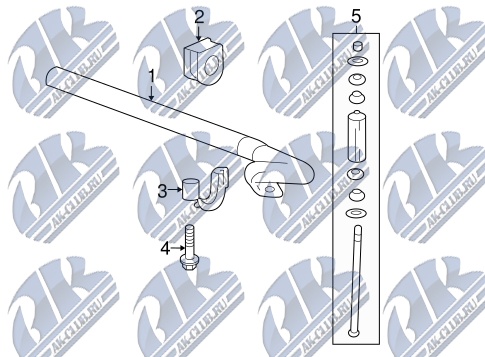 Автозапчасти Chevrolet Tahoe 2012г. - Подвеска - Передняя подвеска ...